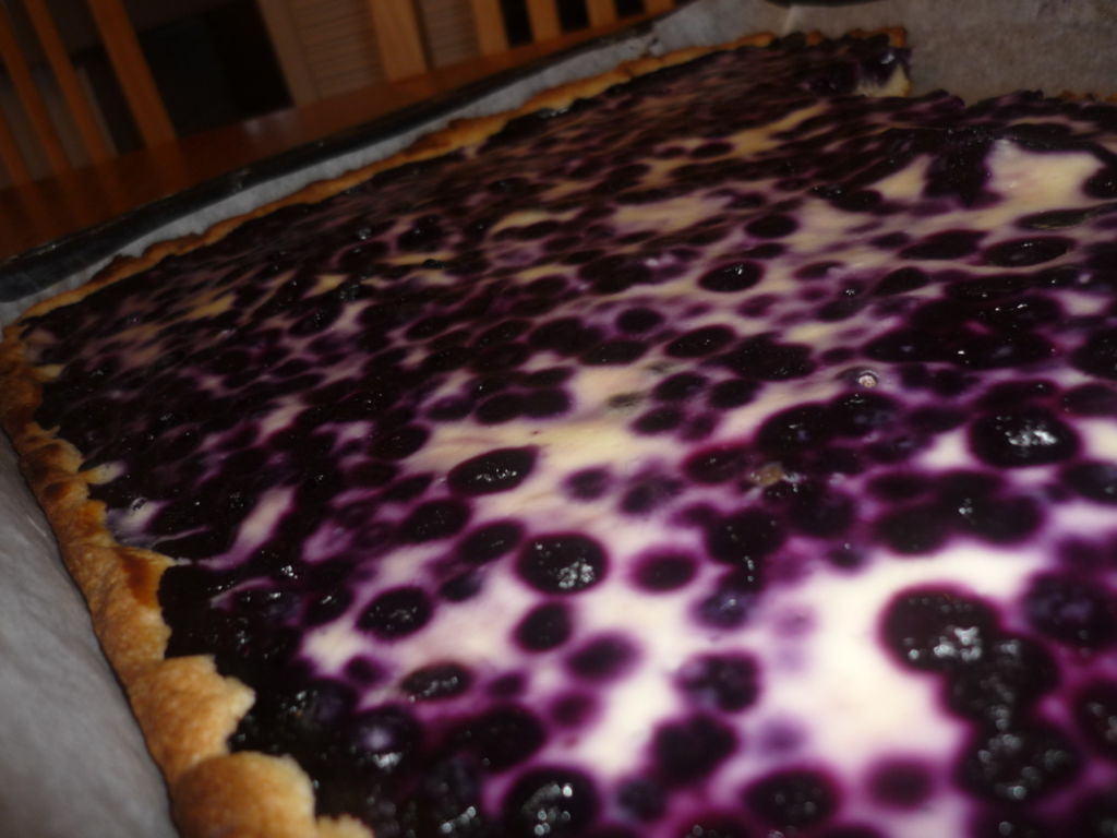 Mustikkapiirakka - Resepti