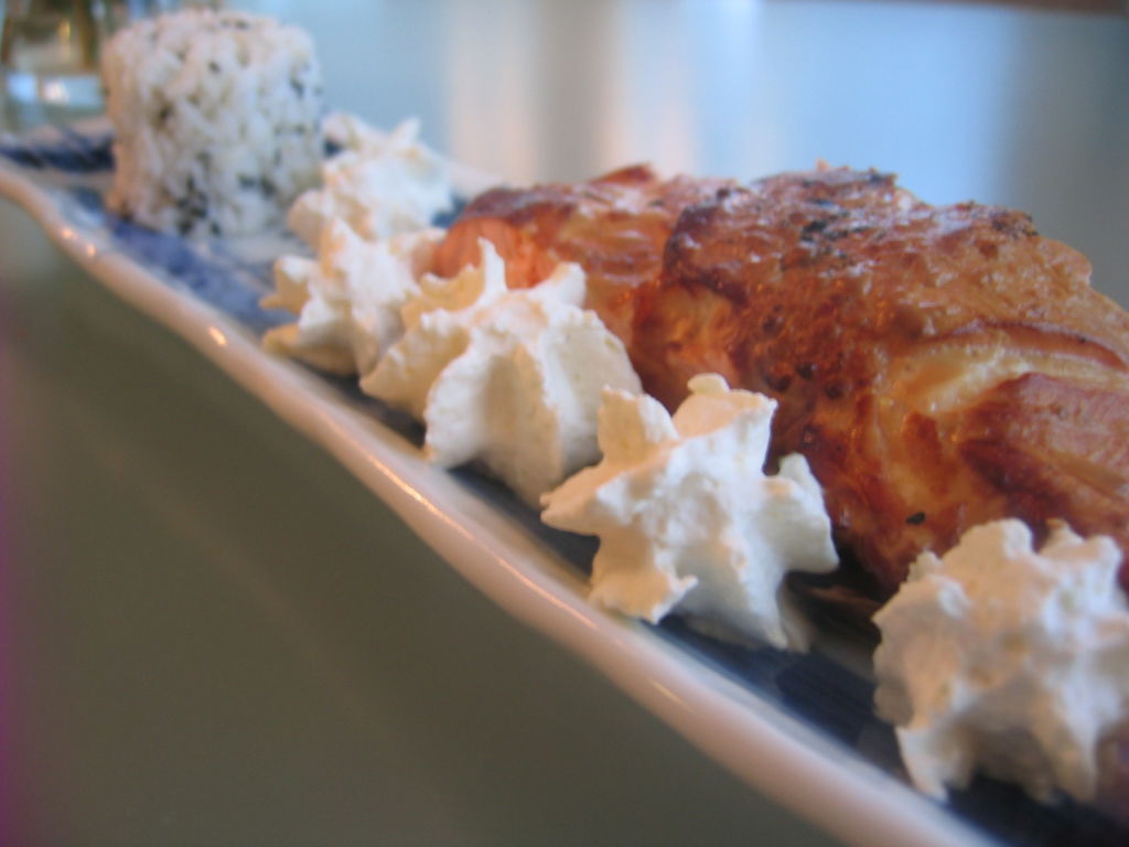 Savulohi ja wasabismetana - Resepti