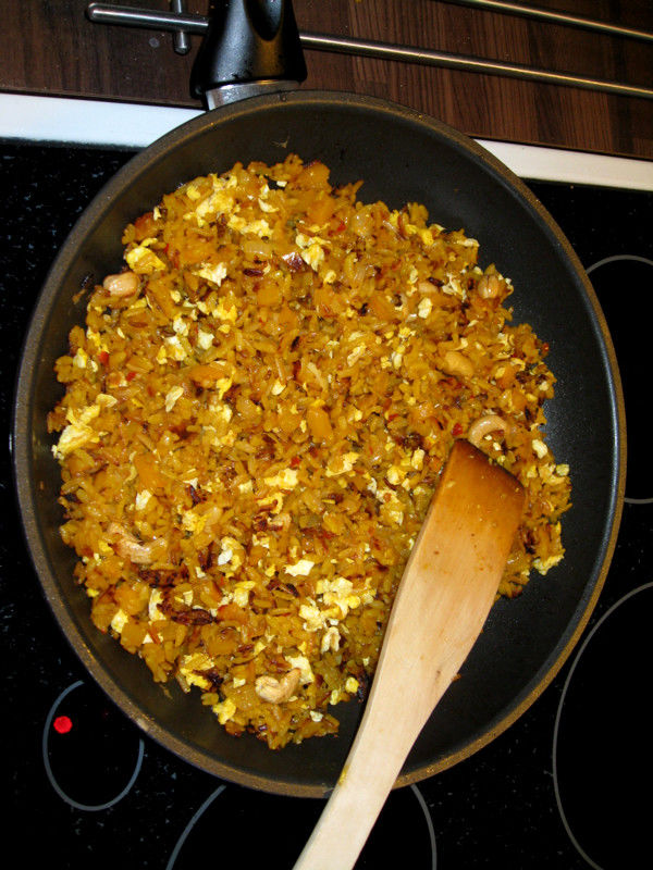 Paistettu riisi - Resepti