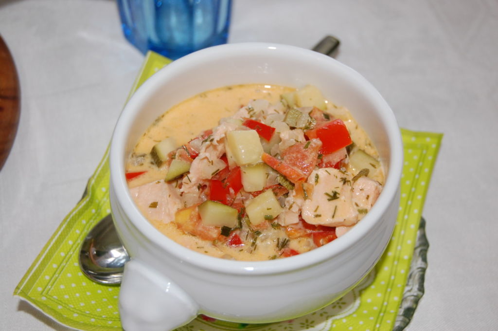 Lohikeitto 4 pers. - Resepti