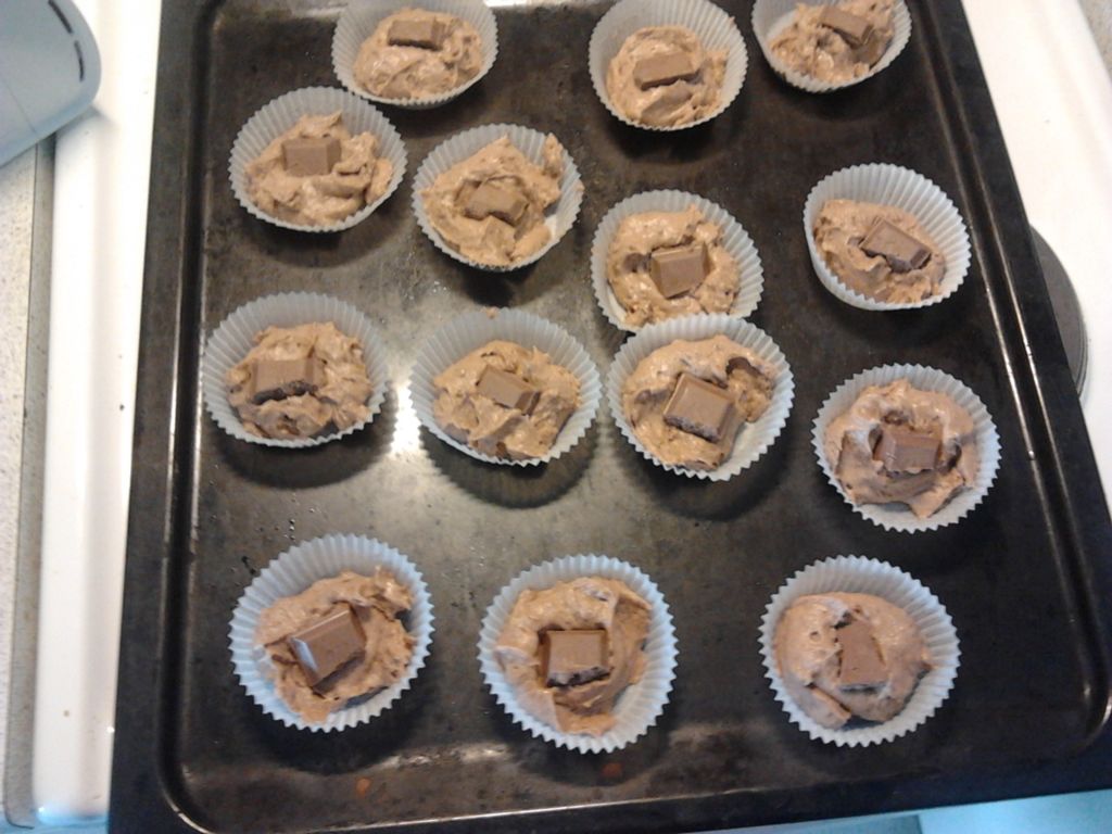 Daim cupcake - Resepti