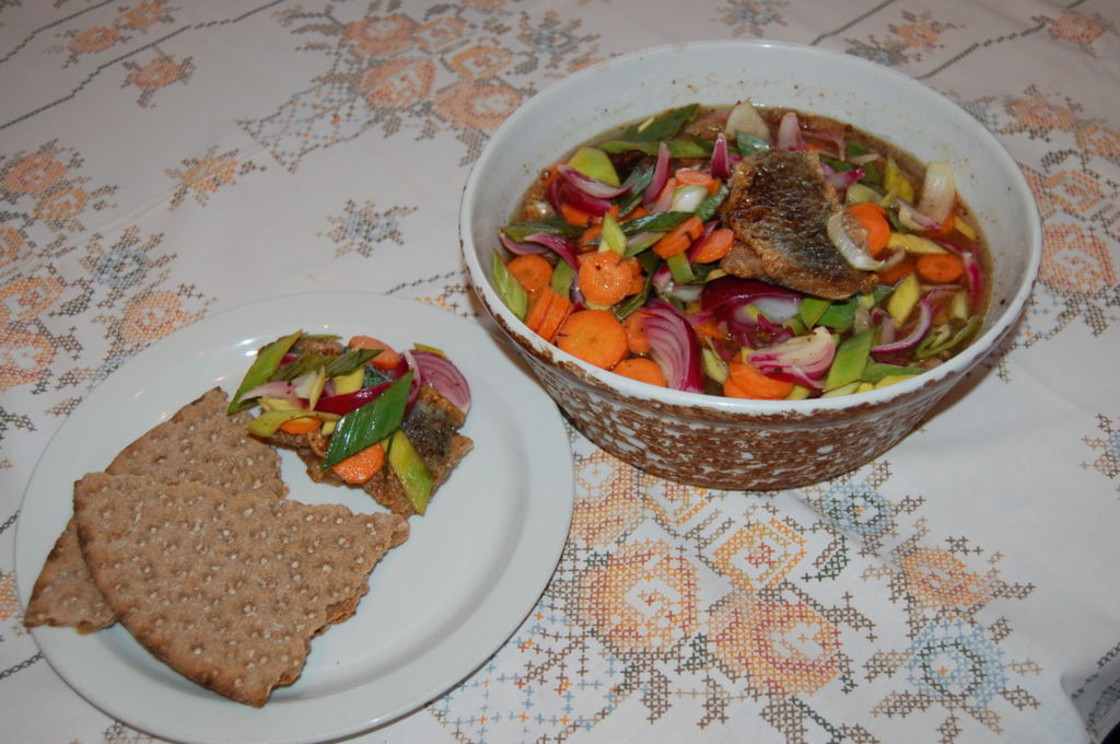Paistetut Silakat etikkaliemessä/ Stekt Inlagd Strömming - Resepti