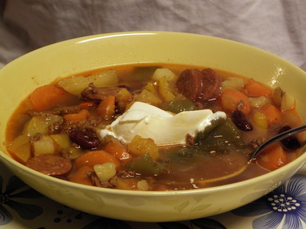 gulassikeitto - Resepti