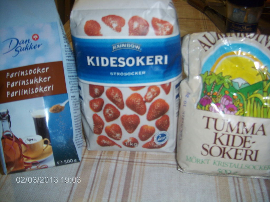 Sokeria, sokeria 1 - Resepti