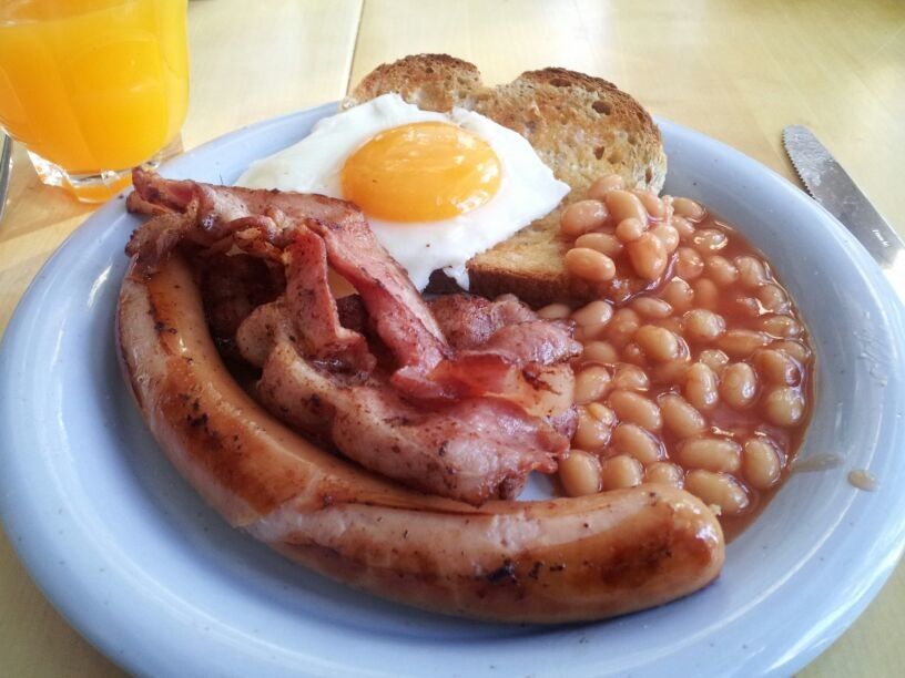 Englantilainen aamupala - Resepti