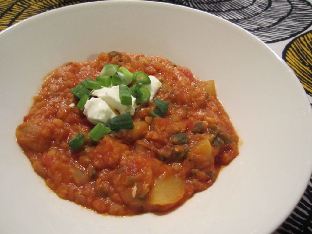 Linssi-kasviskeitto - Resepti