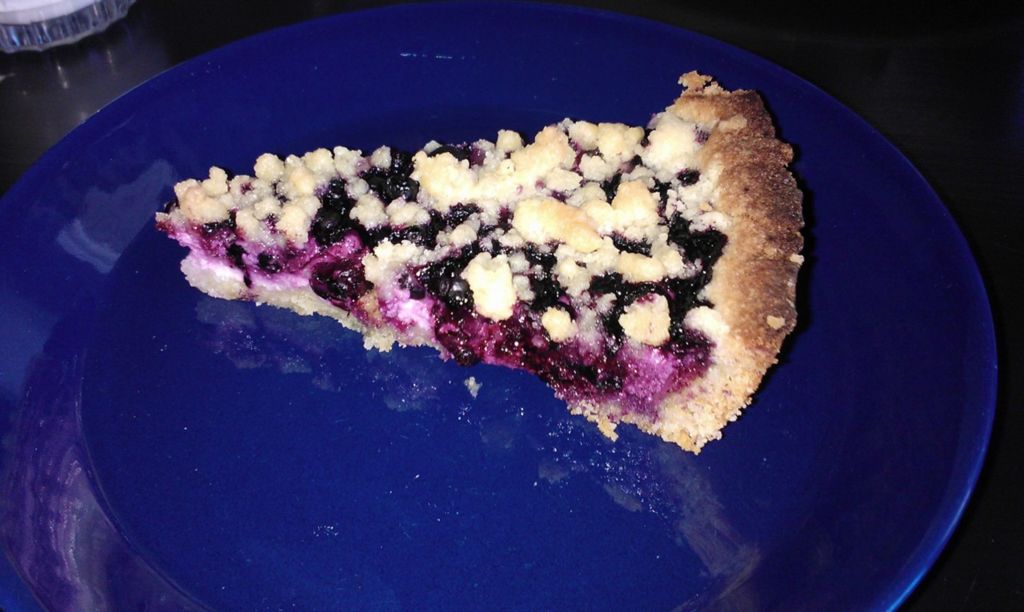 Mustikkapiirakka rahkalla - Resepti