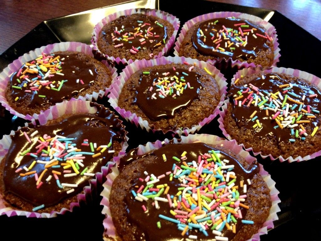 Munattomat suklaamuffinit - Resepti