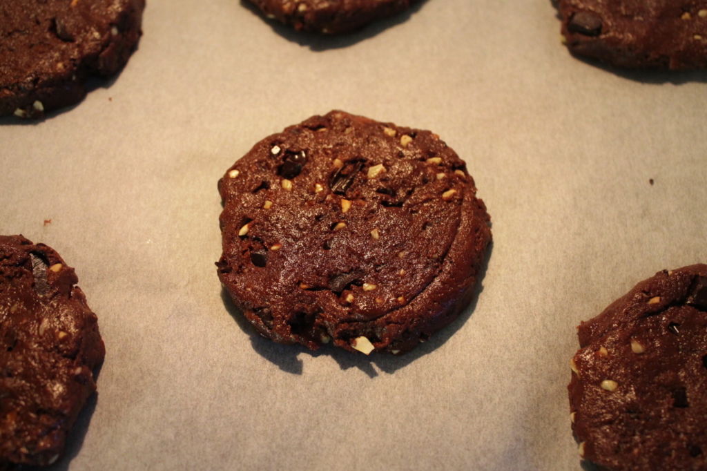 Chocolate hazelnut cookies - Resepti