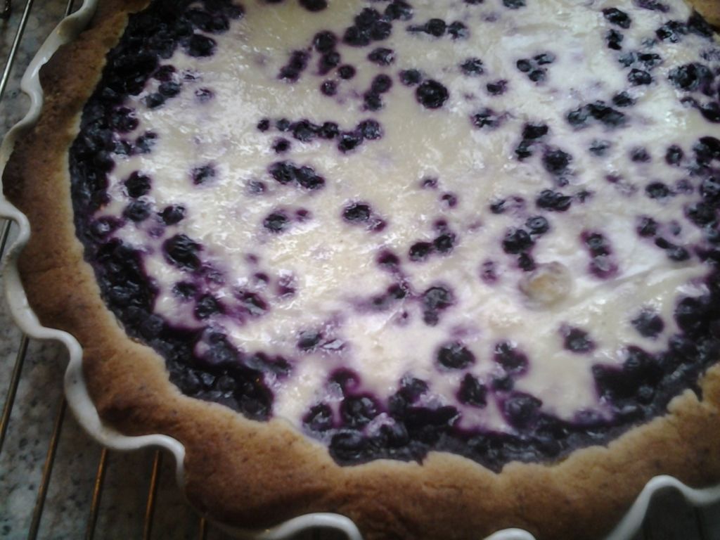 Mustikkapiirakka - Resepti