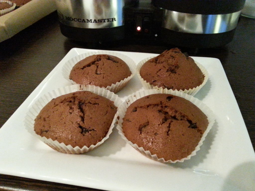 Amerikkalaiset suklaamuffinit - Resepti