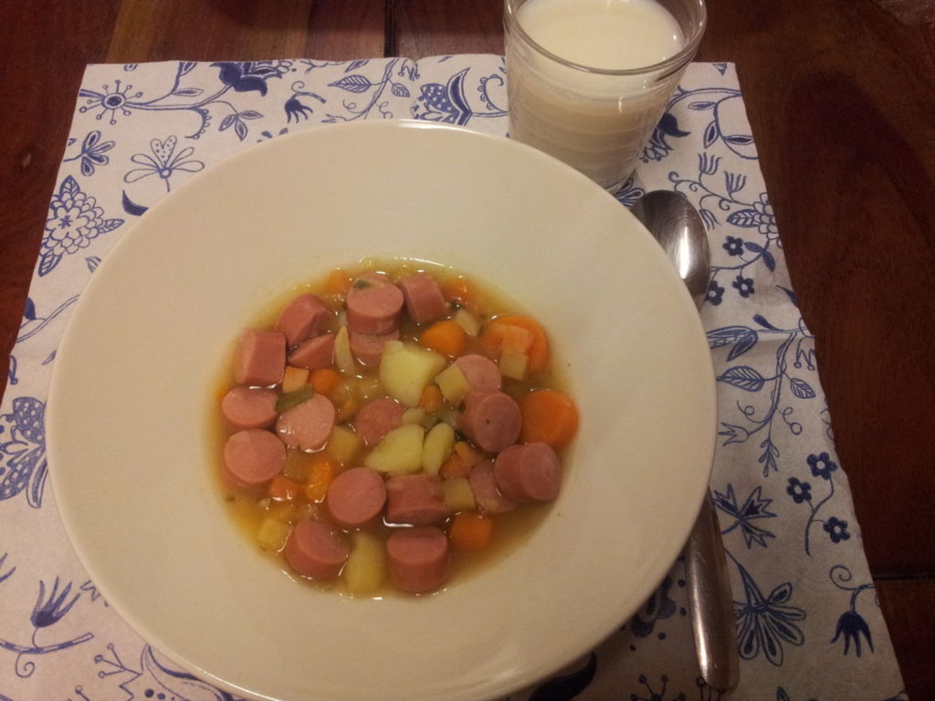 nakkikeitto - Resepti