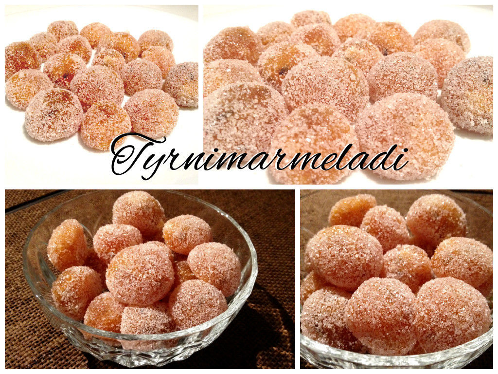 Tyrnimarmeladit - Resepti