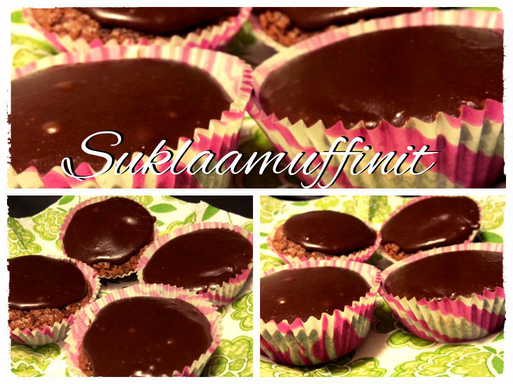 Munattomat suklaamuffinit - Resepti