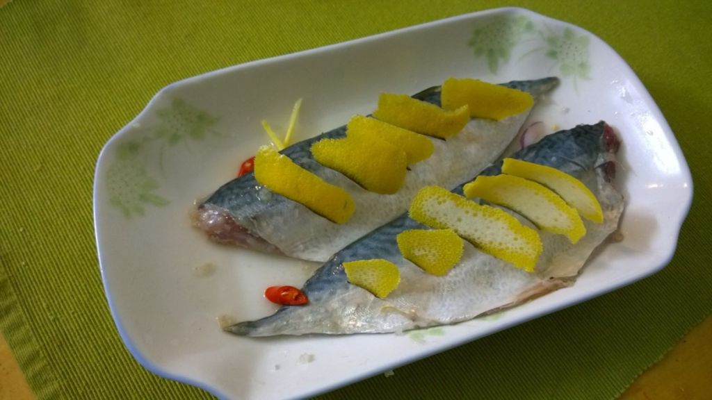 Sitruunainen grilli makrilli - Resepti