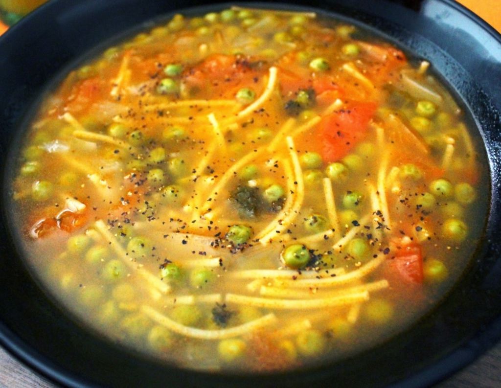 Italialainen Herne-Pasta Keitto - Resepti