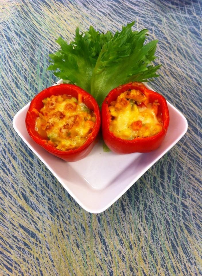 Täytetyt paprikat - Resepti