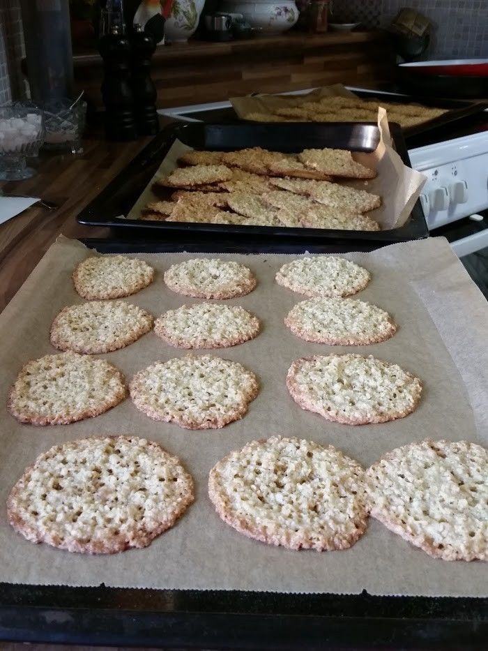 Kaurakeksit - Resepti