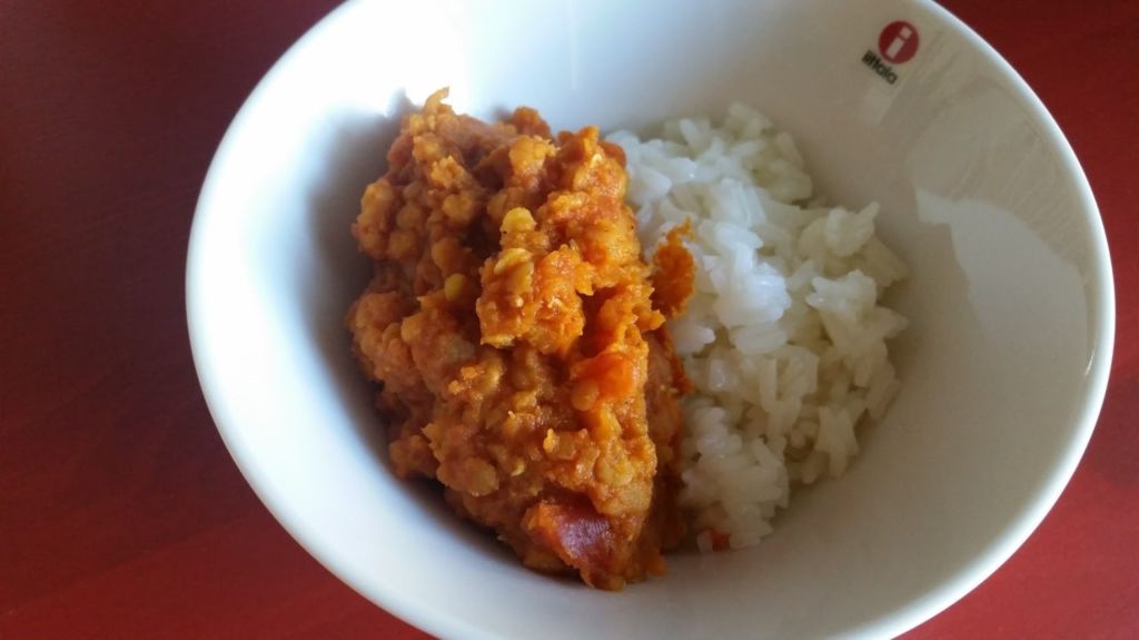 Intialainen linssicurry - Resepti