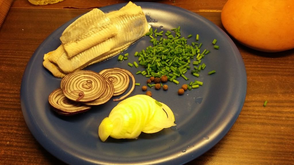 Kolmen sipulin silli - Resepti