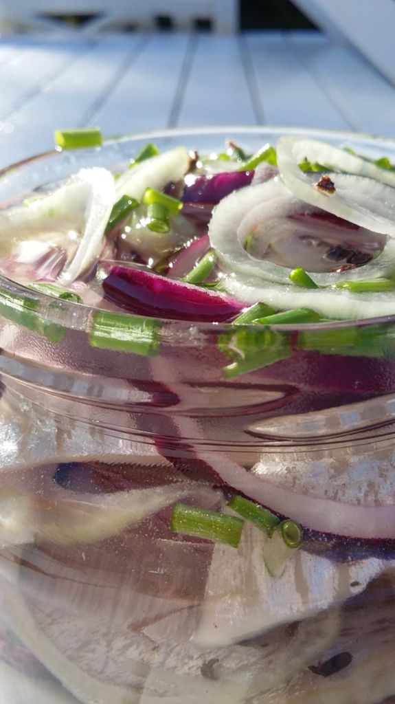 Kolmen sipulin silli - Resepti