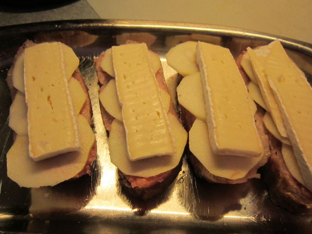 gratinoitu porsaan ulkofile - Resepti