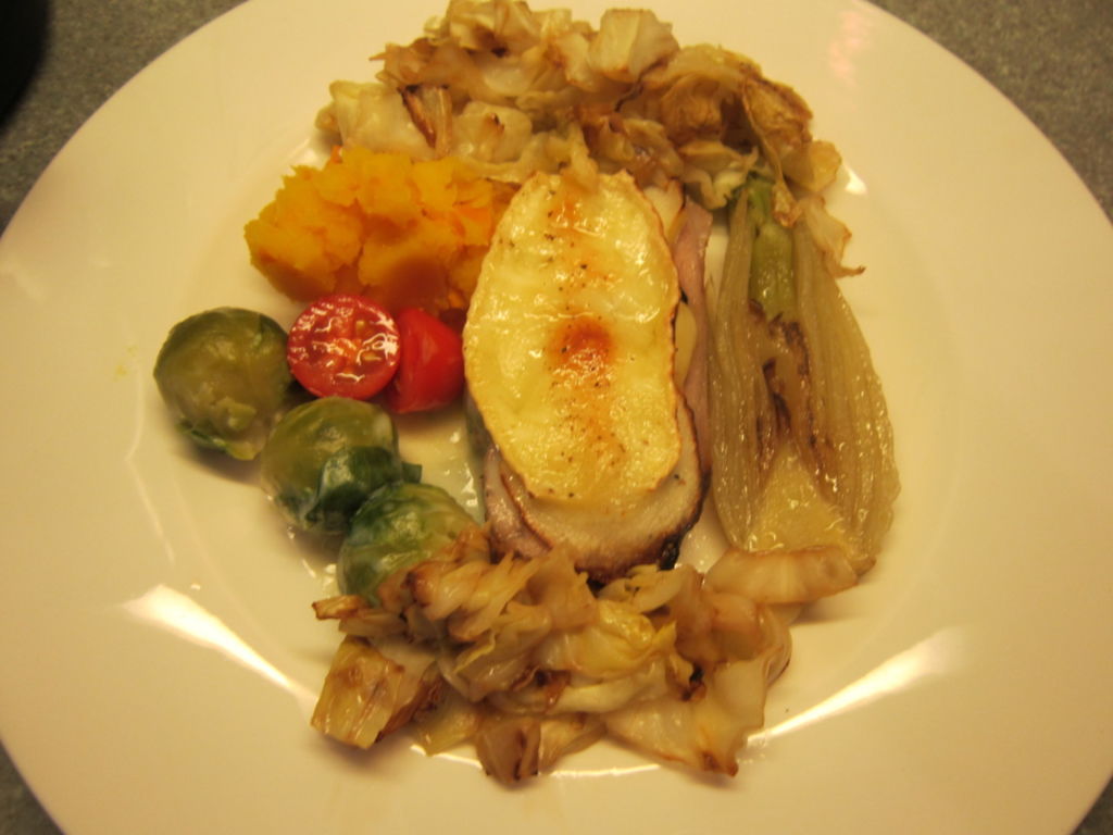 gratinoitu porsaan ulkofile - Resepti