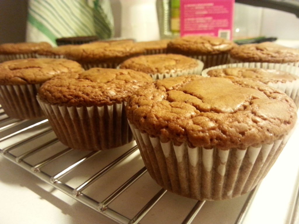 #Suklaamuffinit (+nutella) - Resepti