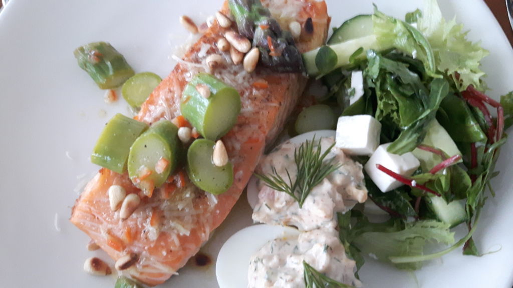 Lohifile ja parsasalsa - Resepti