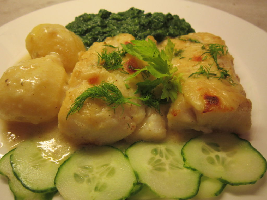 uunissa gratinoitu turska 18.11.2016 - Resepti