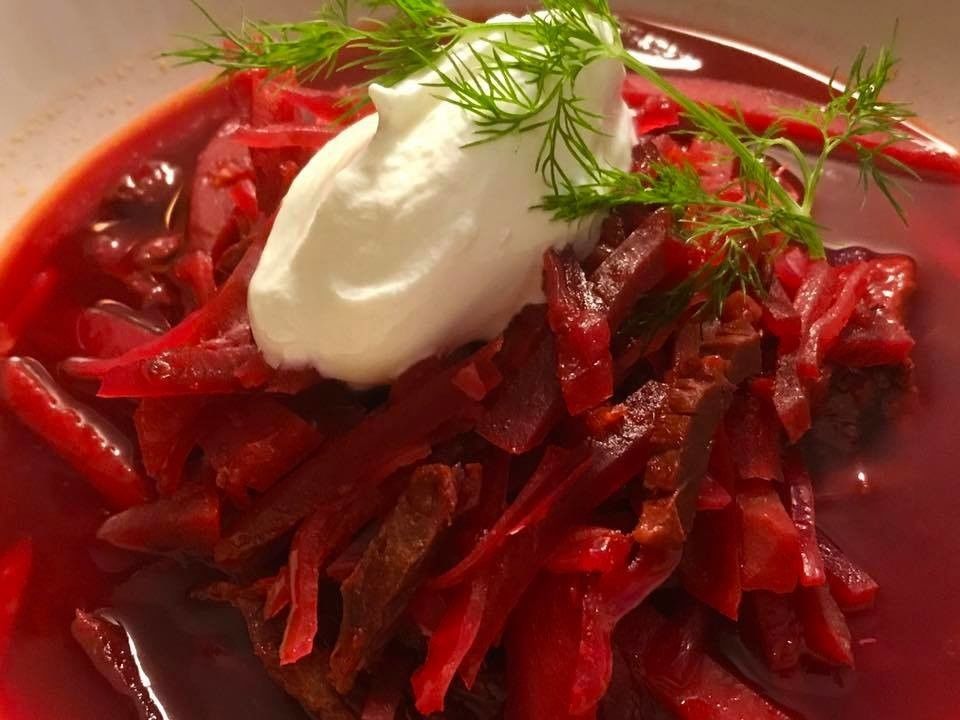 Bortsch- keitto kiovalaiseen tapaan - Resepti