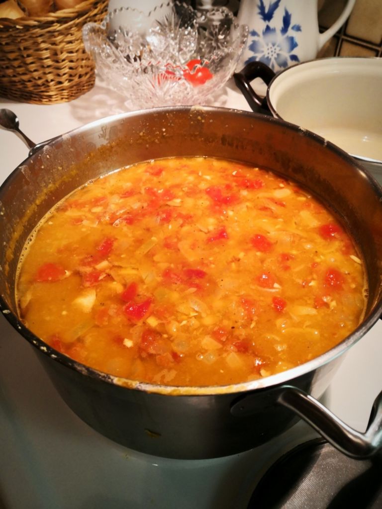 Hernekeitto (lihaton) - Resepti