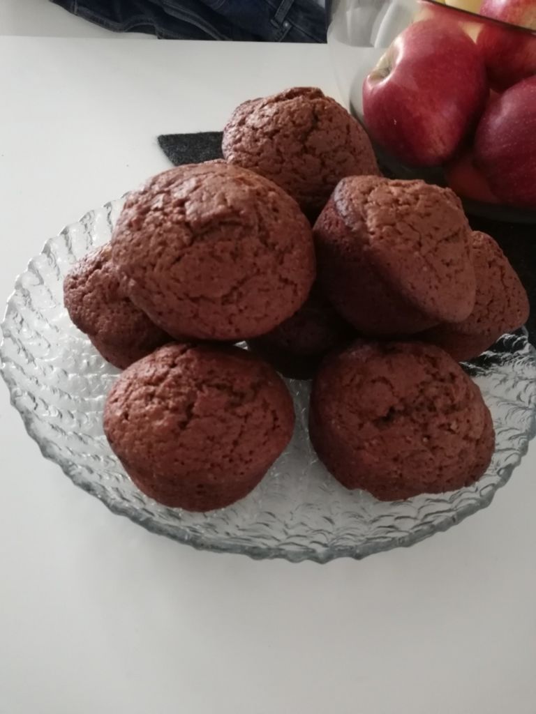 Suklaabanaani muffinssi - Resepti