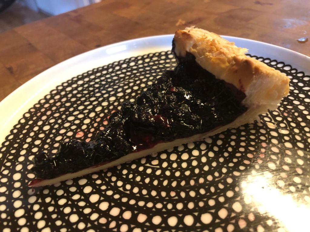 Mustikkapiirakka - Resepti