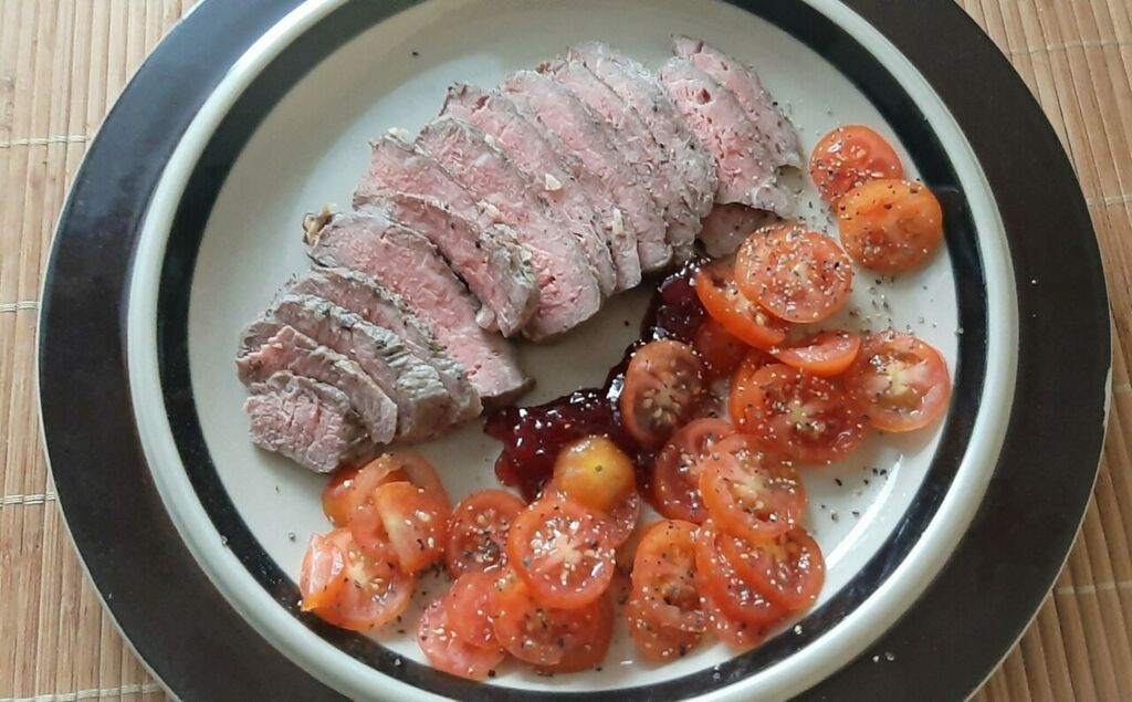 Härän ulkofile valkosipulissa - Resepti