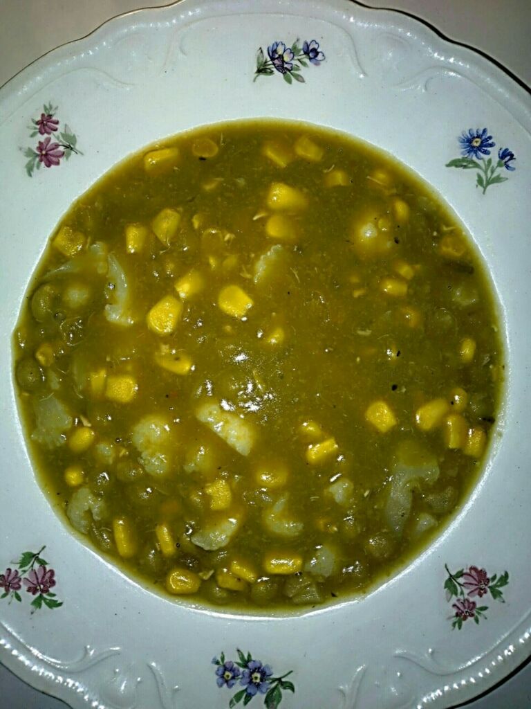 Hernekeitto (lihaton) - Resepti