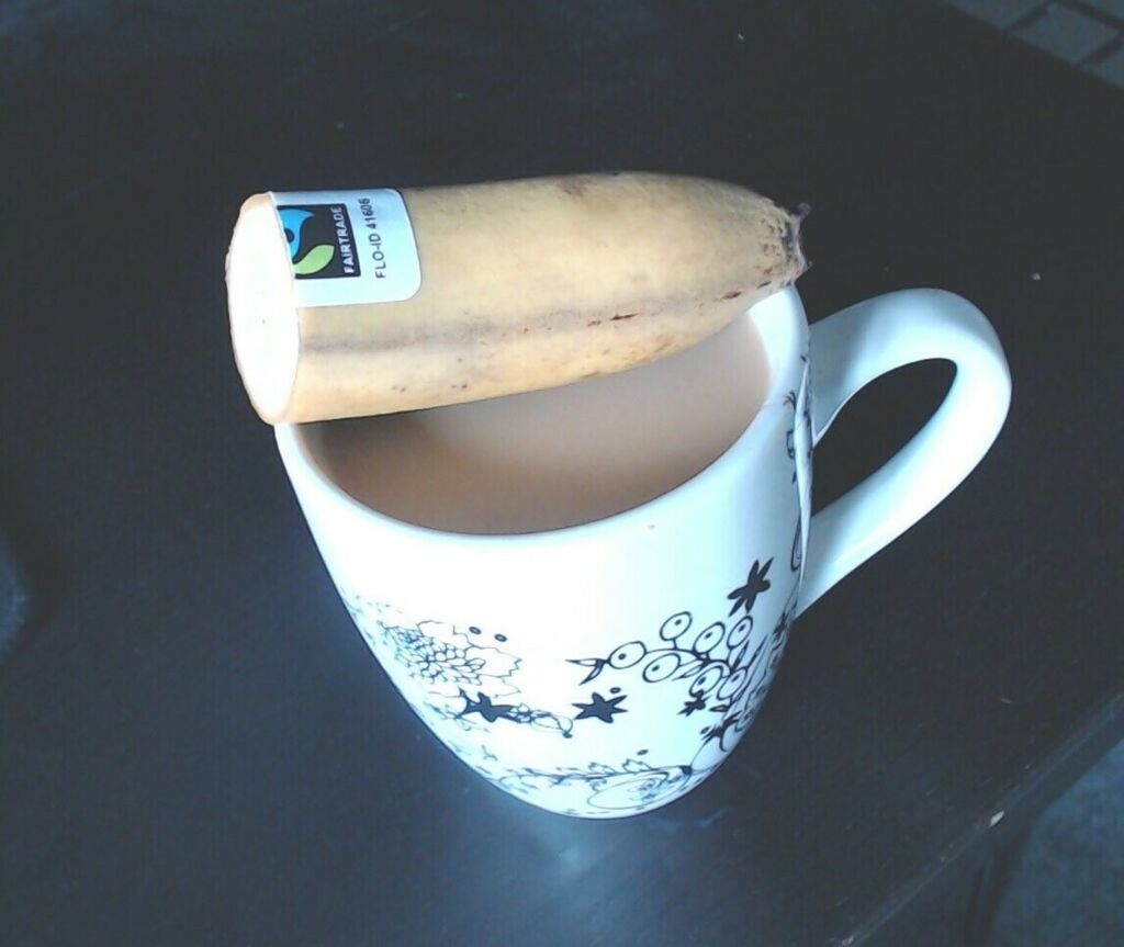 Banaani kahvilla - Resepti