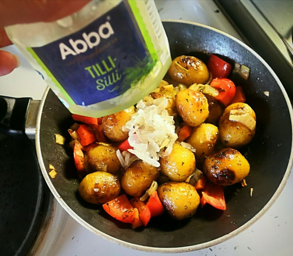 Sillin makuiset perunat - Resepti