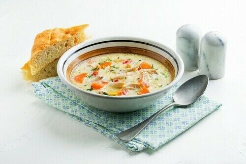 Kermainen kanakeitto - Resepti